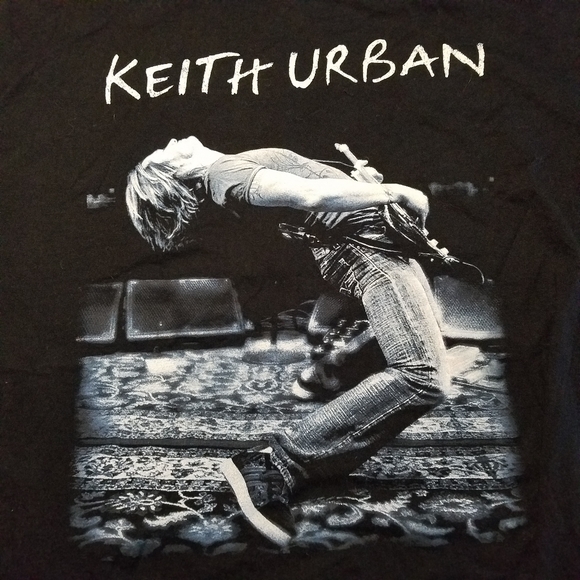 Shirts | Keith Urban Concert Tshirt Large | Poshmark